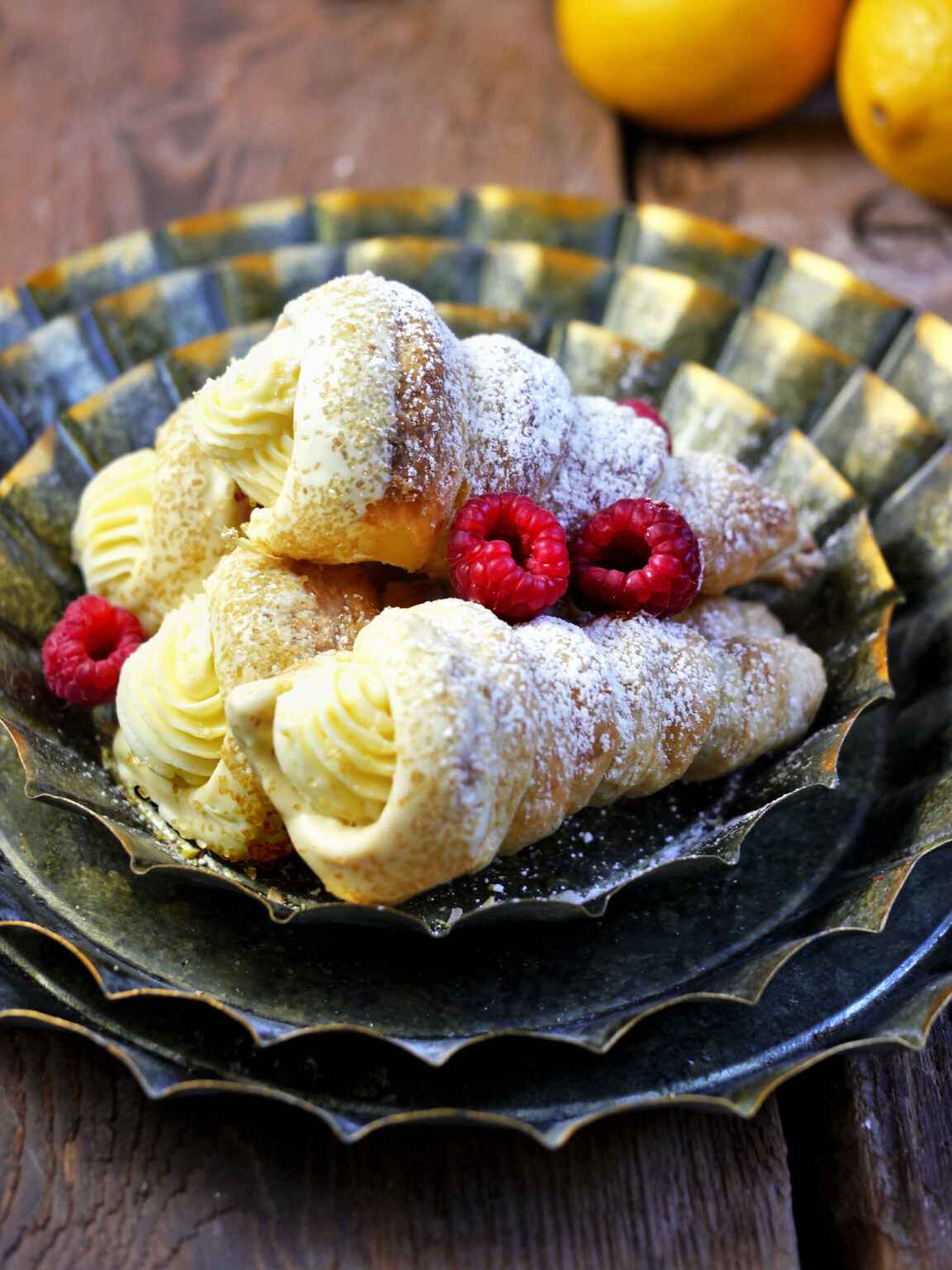 Puff Pastry Horns. – Olga's Confections